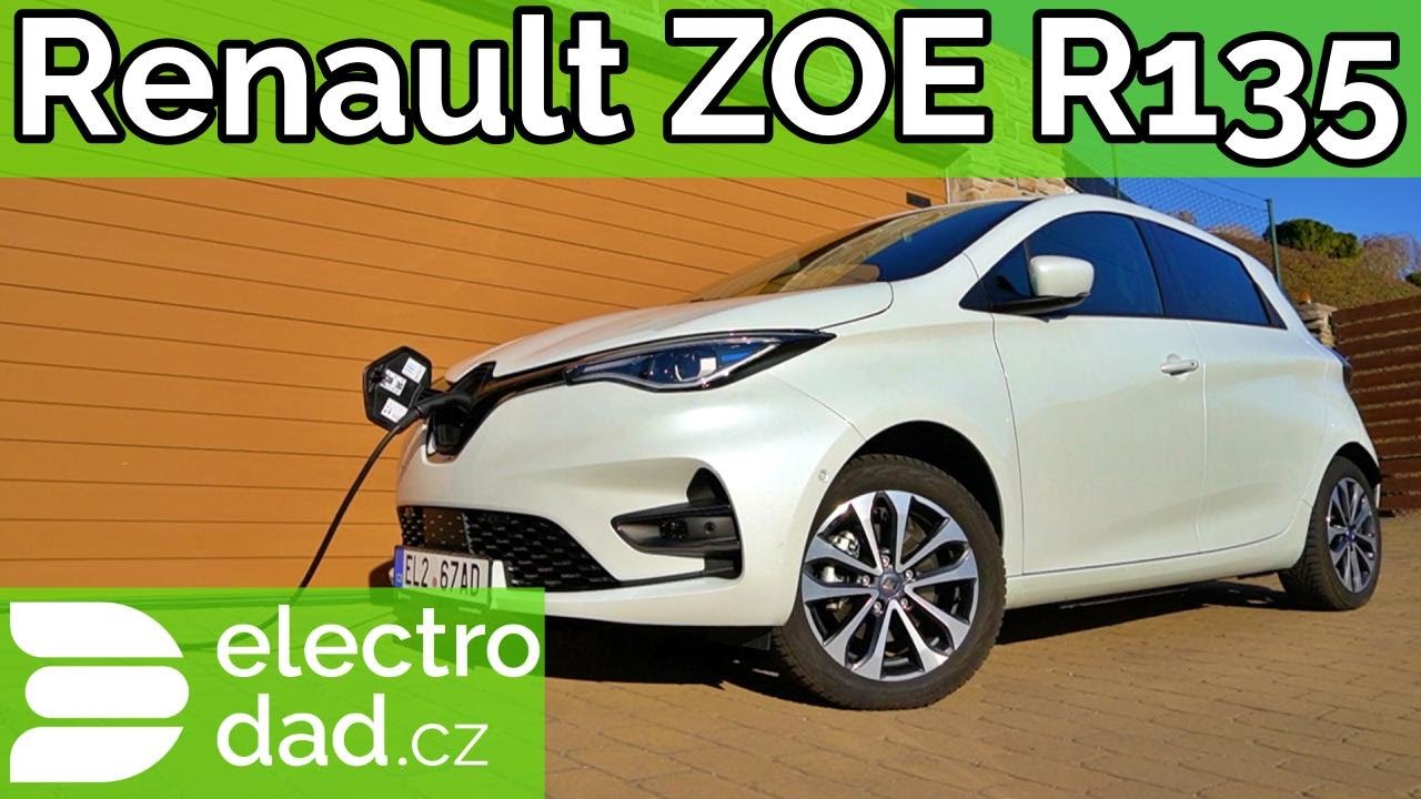 Renault ZOE Z.E. 50 R135 (2020) - měsíční podrobný test | Electro Dad ...