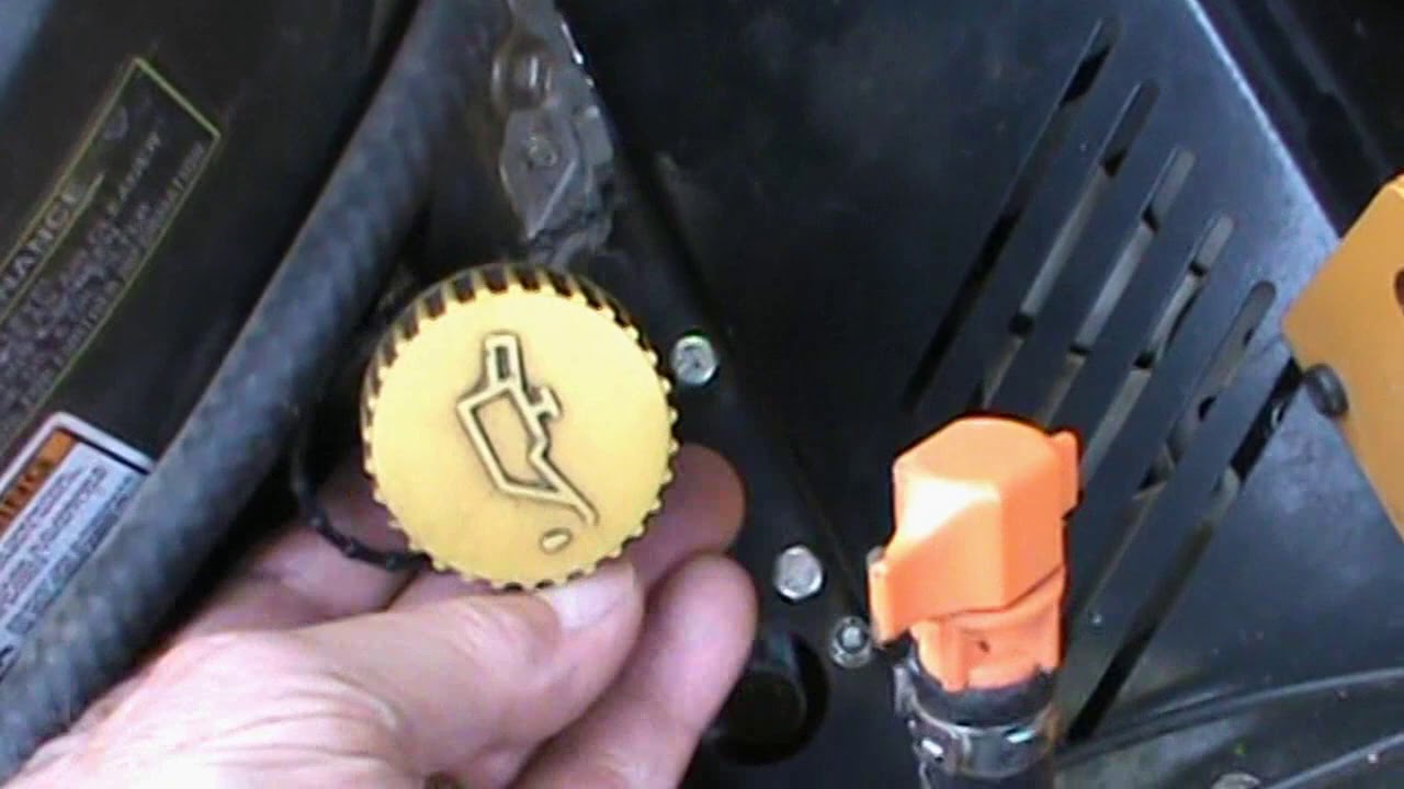 An easier way to change the oil on a Cub Cadet Z Force S 48 Lawn Mower ...