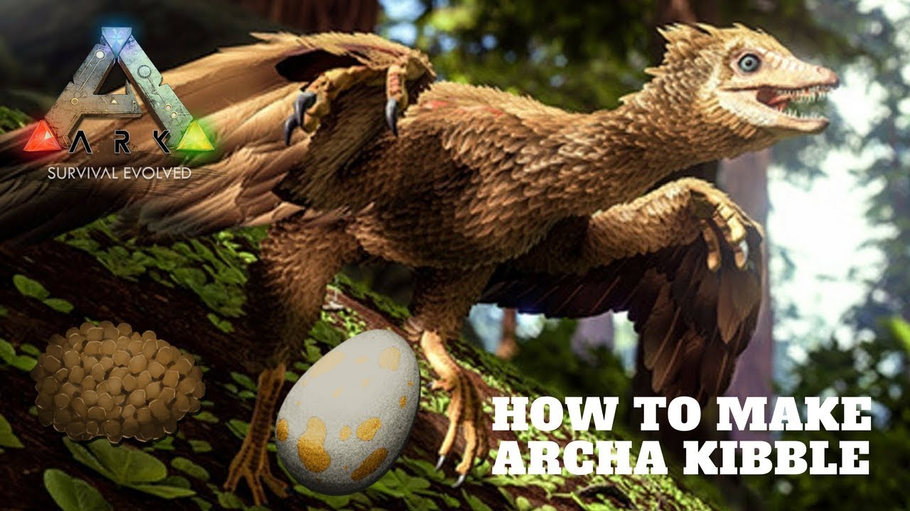 ARK how to make Archa kibble - YouTube