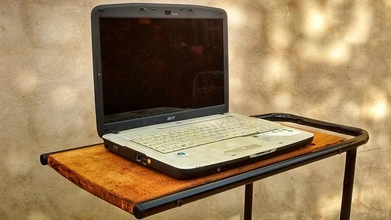 Suporte para Notebook ou Mesa de cama DIY - Mesa auxiliar Feito a mão ...