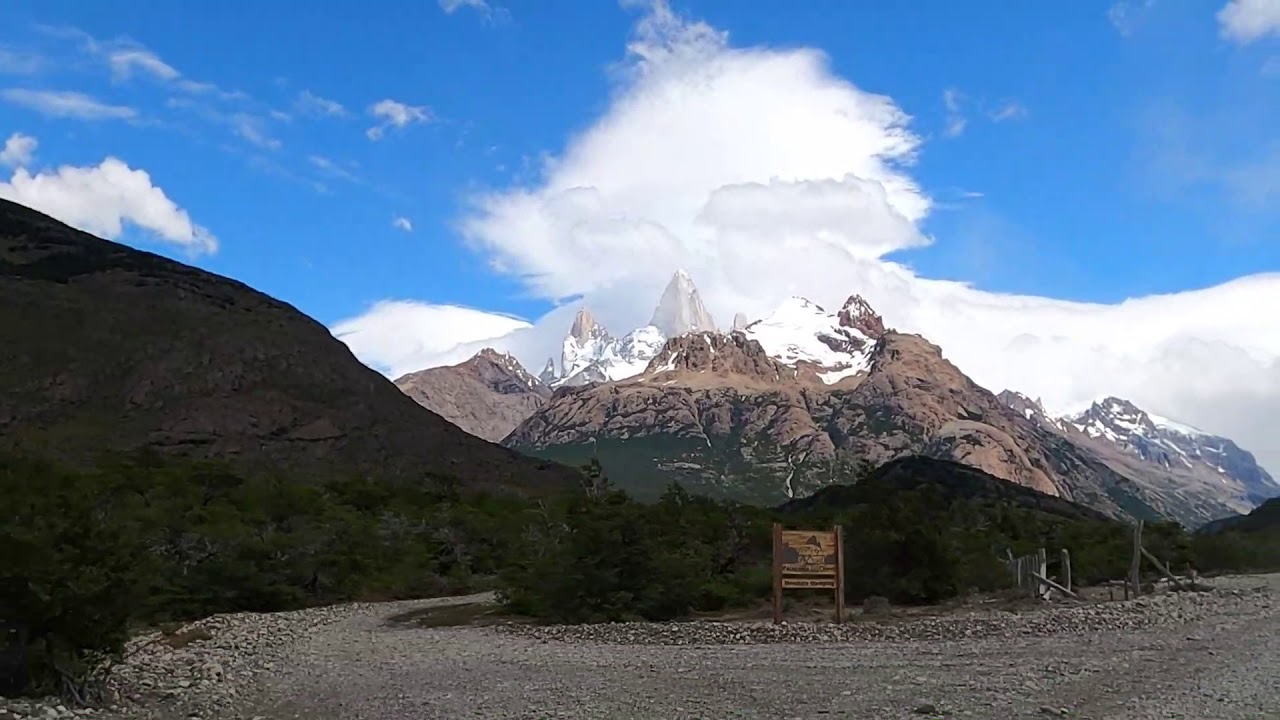 Route 23 from El Pilar to El Chalten. - YouTube