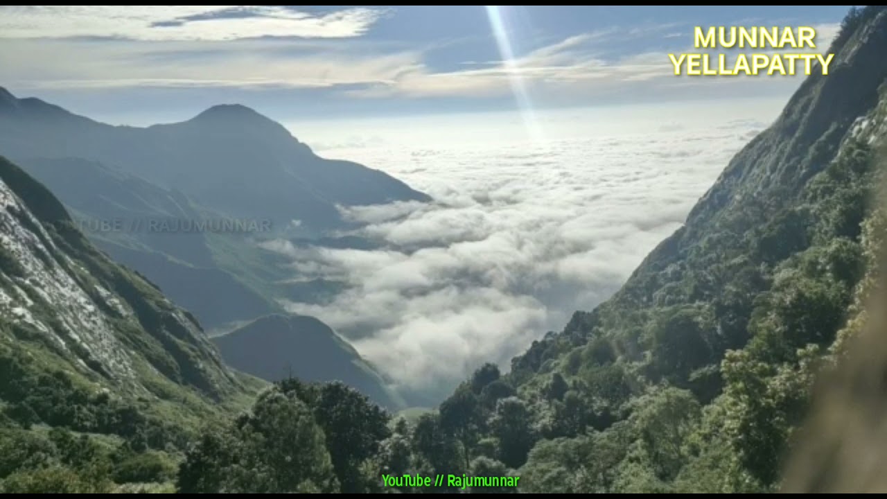 Munnar Yellapatty // cloud view// tent camping //trekking // Yellapatty ...