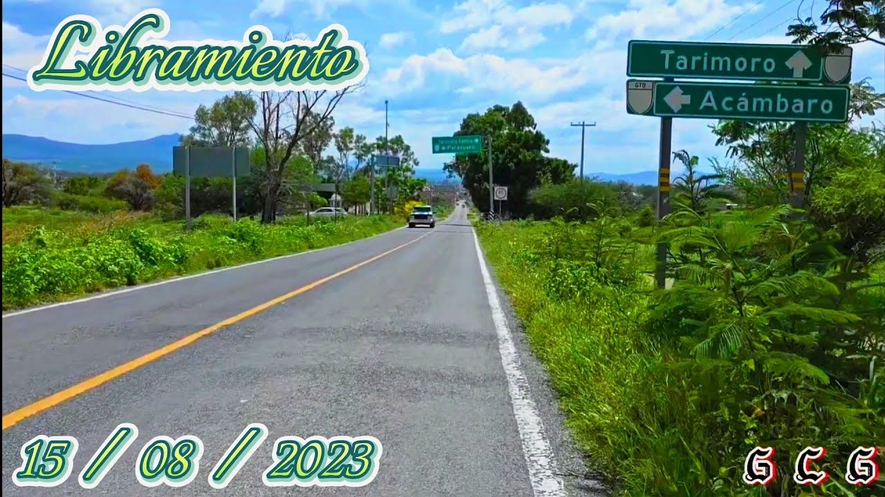 Tarimoro, Guanajuato, un pequeño recorrido por el libramiento, 15 de ...