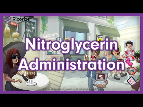 Nitroglycerin Administration Mnemonic for Nursing Pharmacology (NCLEX ...