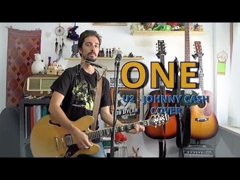 U2 - One (Johnny Cash's version's cover - guitar/harmonica/vocals ...