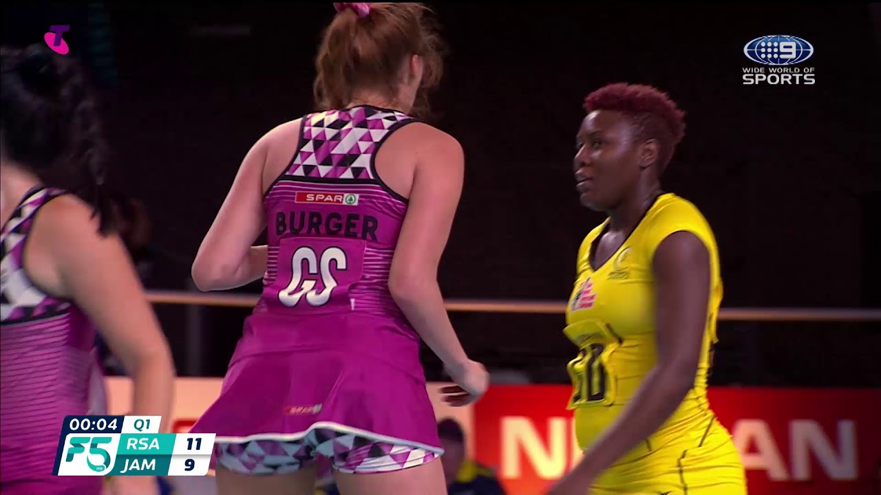 South Africa v Jamaica | Fast5 Netball World Series 2018 - YouTube
