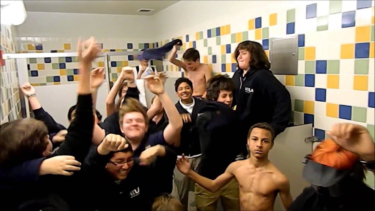 Harlem Shake Bathroom Edition - HTLA (HighTech LA) - YouTube