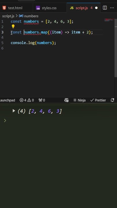 Master the Javascript Map() function in 60 seconds #JavaScript #CodingShorts #WebDevelopment ...