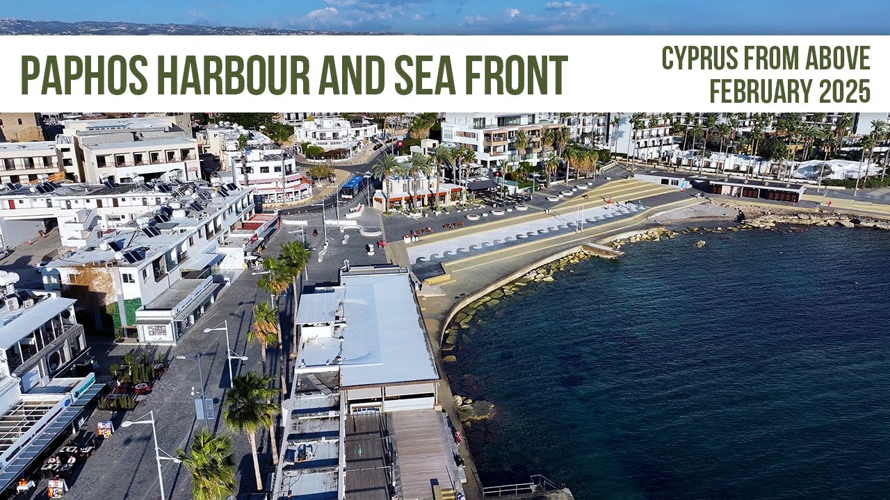 Paphos Harbour And The Sea Front - YouTube