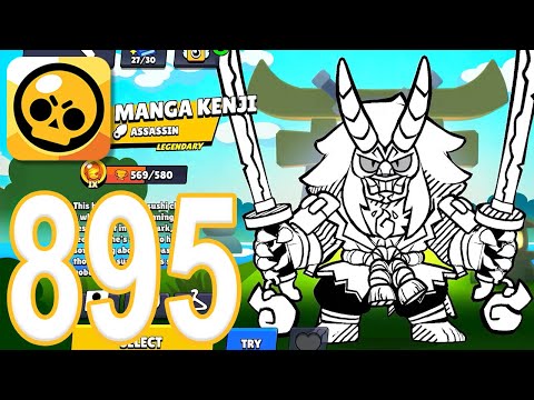 Brawl Stars - Gameplay Walkthrough Part 895 - Manga Kenji (iOS, Android)