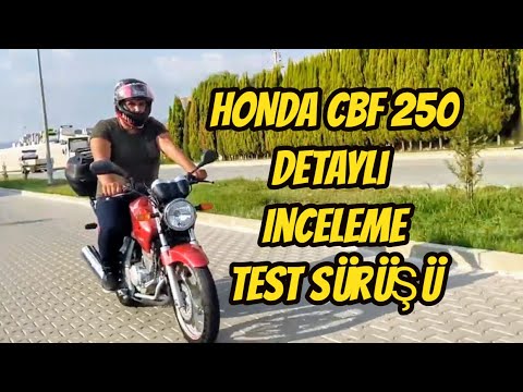 Honda CBF 250 (Eski Twister) Detaylı İnceleme Sürüş Testi #honda #cbf250