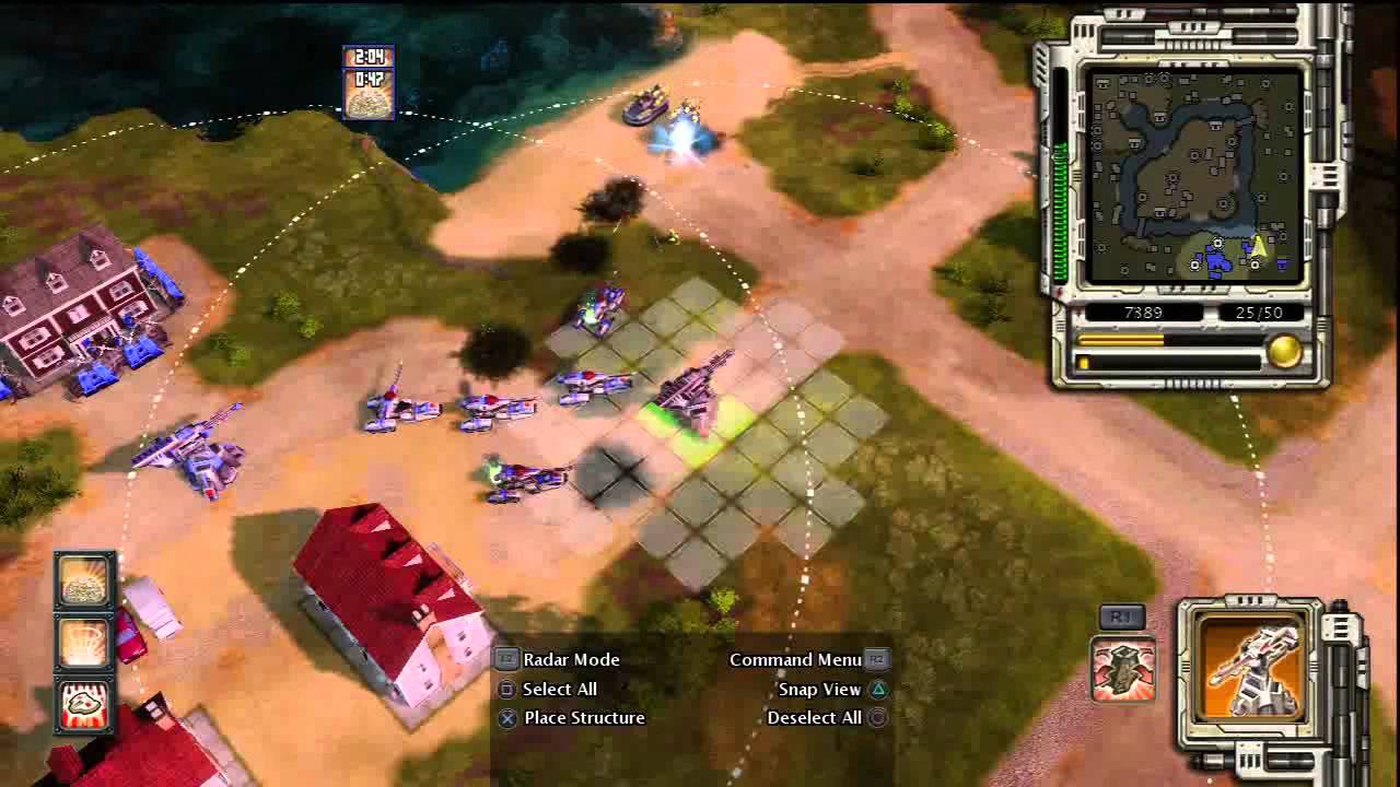 Command&Conquer Red Alert 3: Mega Maps series - Carville - YouTube