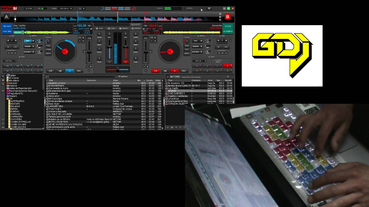 VIRTUAL DJ MAPPER ATAJOS DE TECLADO - YouTube