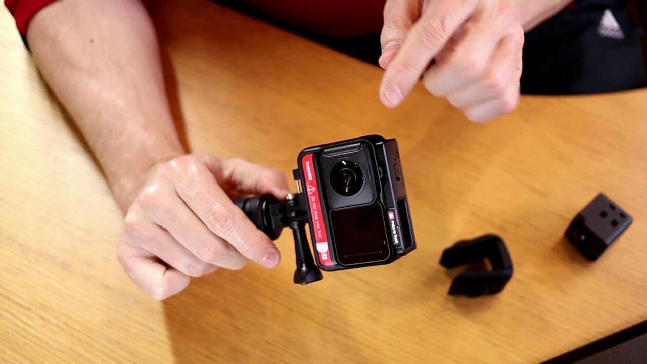 Insta 360 One R set up on BMW R1200RT - YouTube