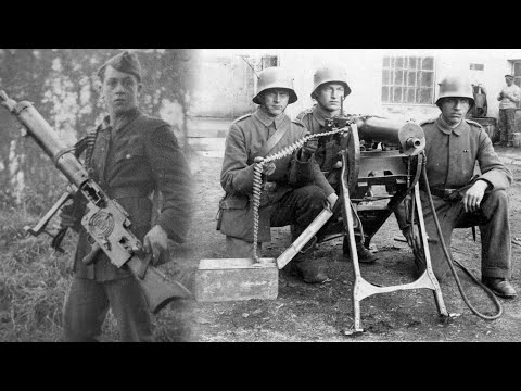 Britische Offiziere Lachten Über Das Deutsche MG 08 Maschinengewehr, Bis Es 60.000 Mann An Der...