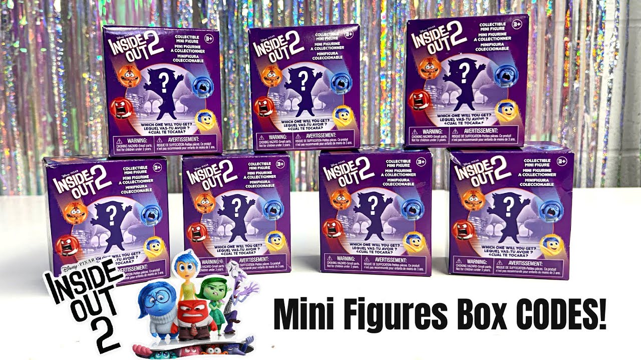Codes to Inside Out 2 💜 Mini Collectible Figures! - YouTube