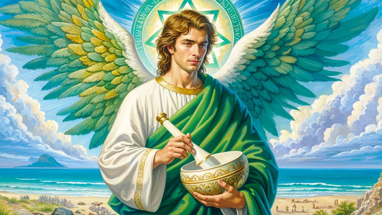 ARCHANGEL RAPHAEL | 432 HZ + 741 HZ WHOLE BODY REGENERATION | ATTRACT ...