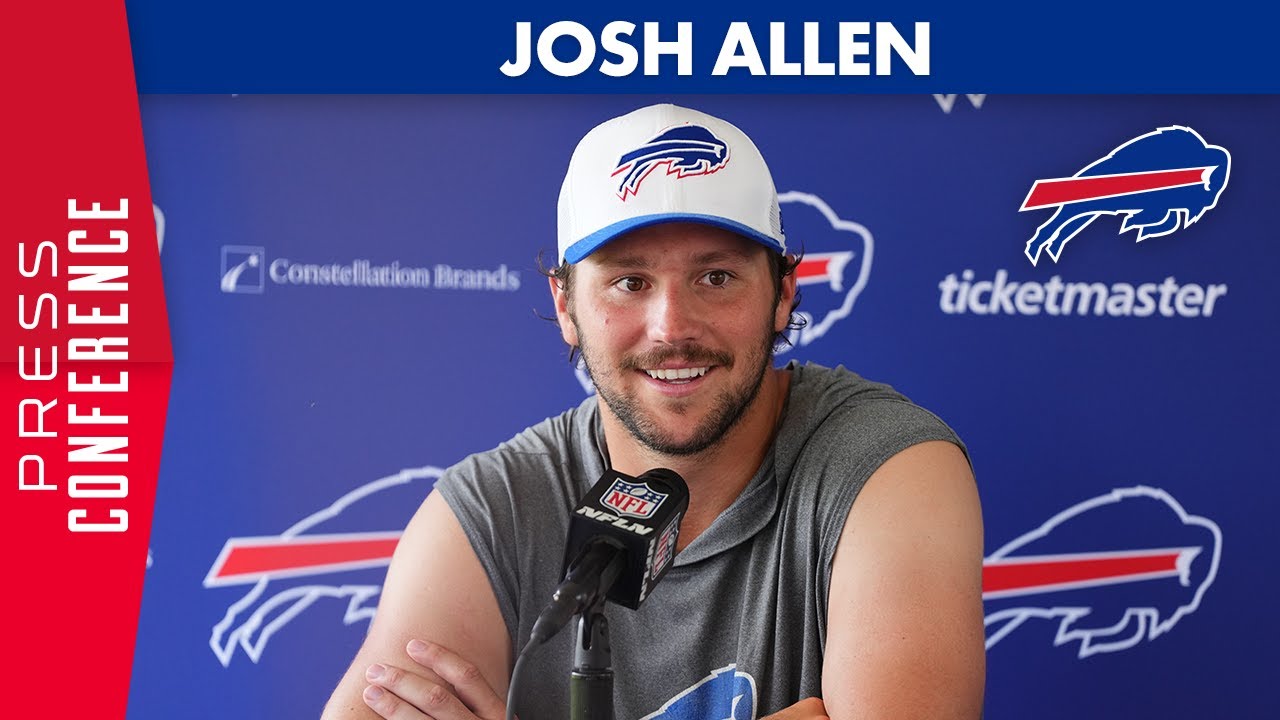 Josh Allen: “Our Only Goal Is To Win Football Games” | Buffalo Bills ...