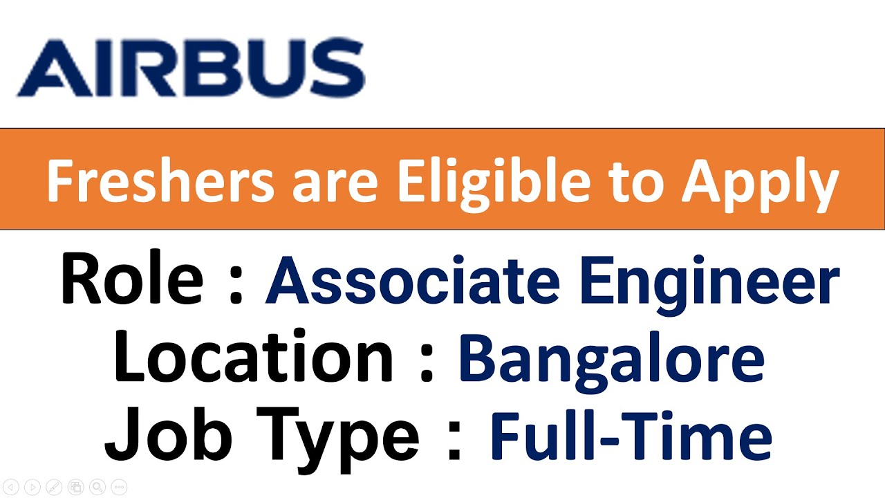 Airbus Group India Private Limited Hiring Associate Engineer - Freshers ...