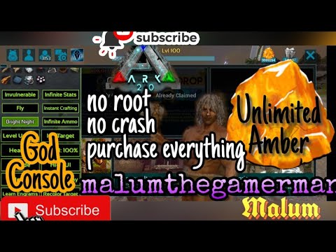 How to get UNLIMITED ancient AMBER, GOD CONSOLE, everything you want ...