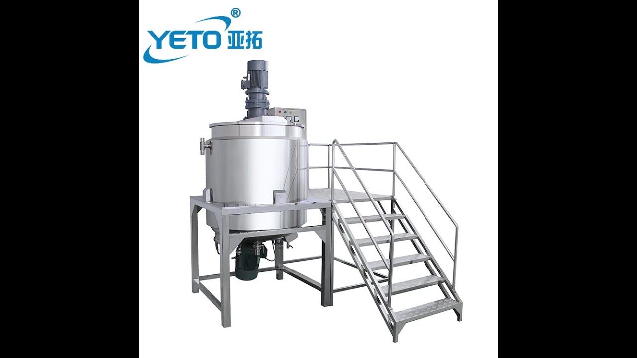 shampoo lotion olive oil mixing emulsifying heating blending machine 2 ...