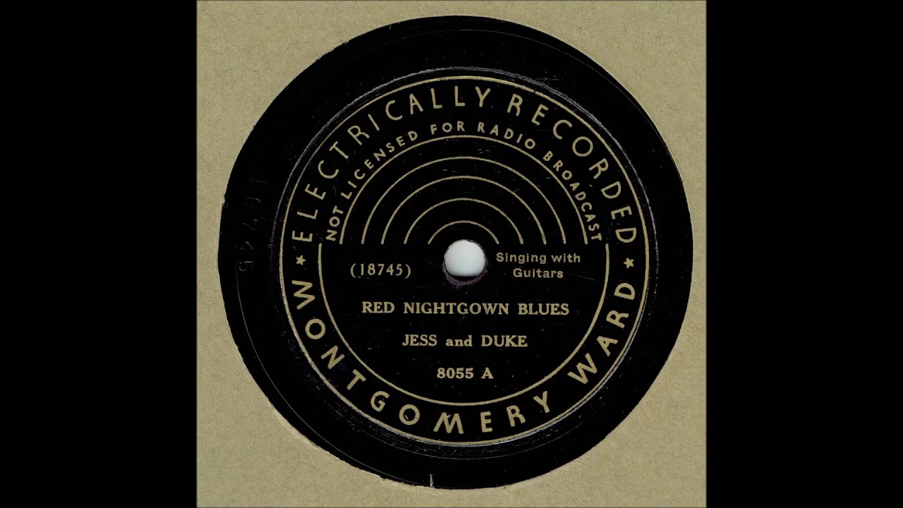 Jess Hillard & Duke Clark-Red Nightgown Blues - YouTube
