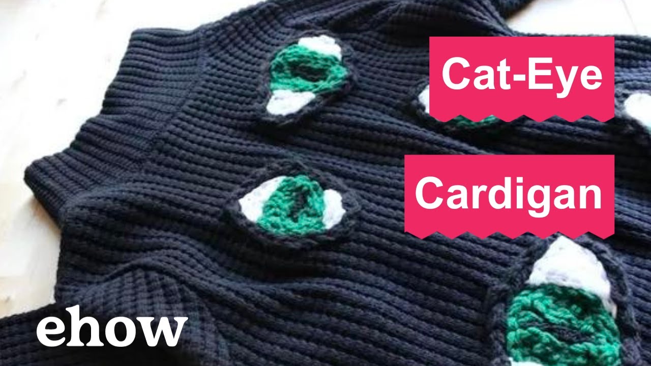 A DIY Cat-Eye Cardigan for Ultimate Coziness - YouTube