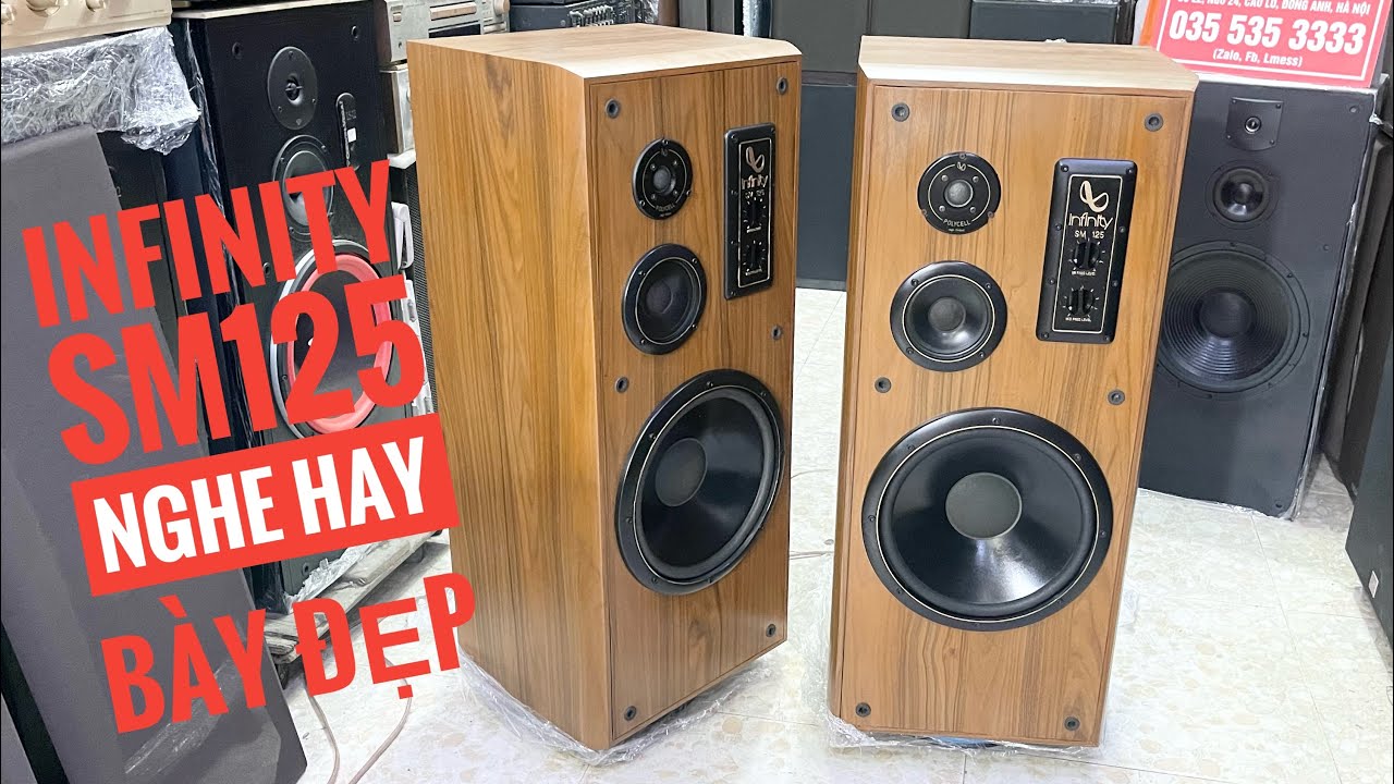 Loa Infinity Sm125 bass 30 đẳng cấp loa mỹ,hàng hot,đáng chơi trong tầm ...