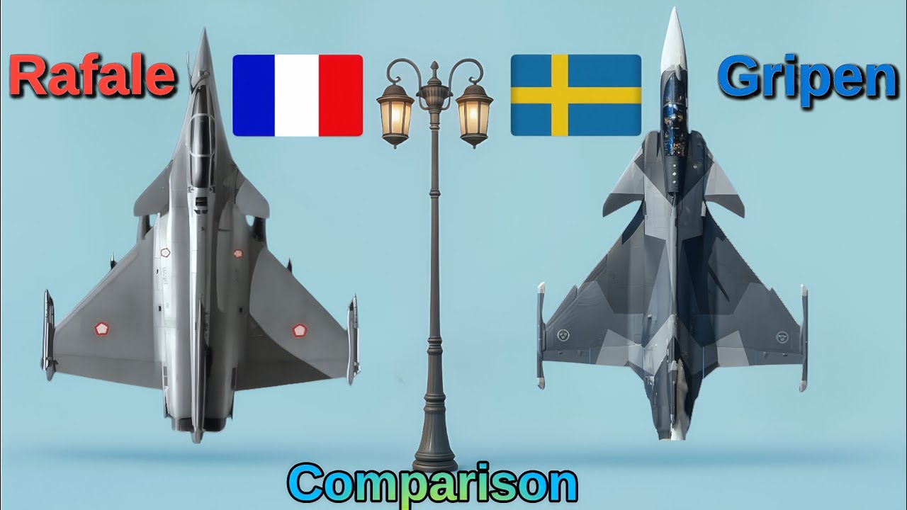 ️ JAS 39 Gripen VS Rafale Full Comparison #gripen #rafale #comparison ...