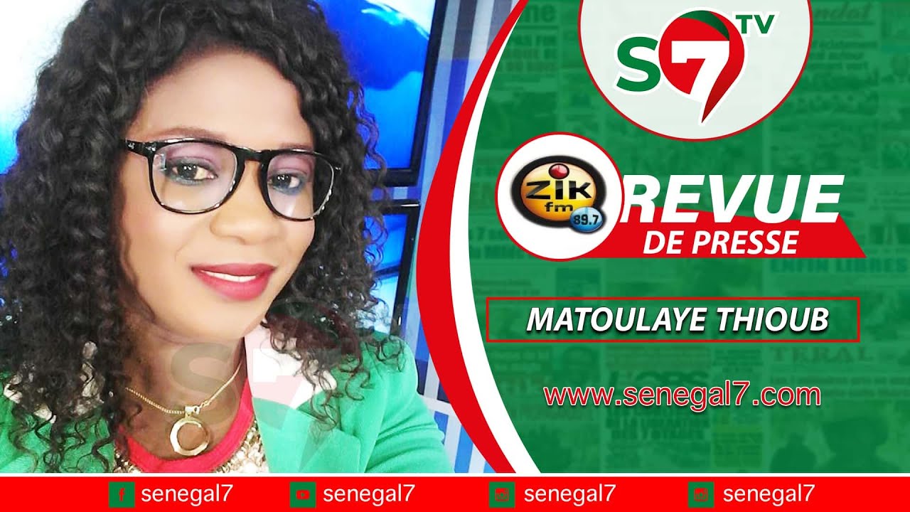 Revue De Presse Wolof Zik Fm Du Vendredi 25 Aout 2023 Youtube