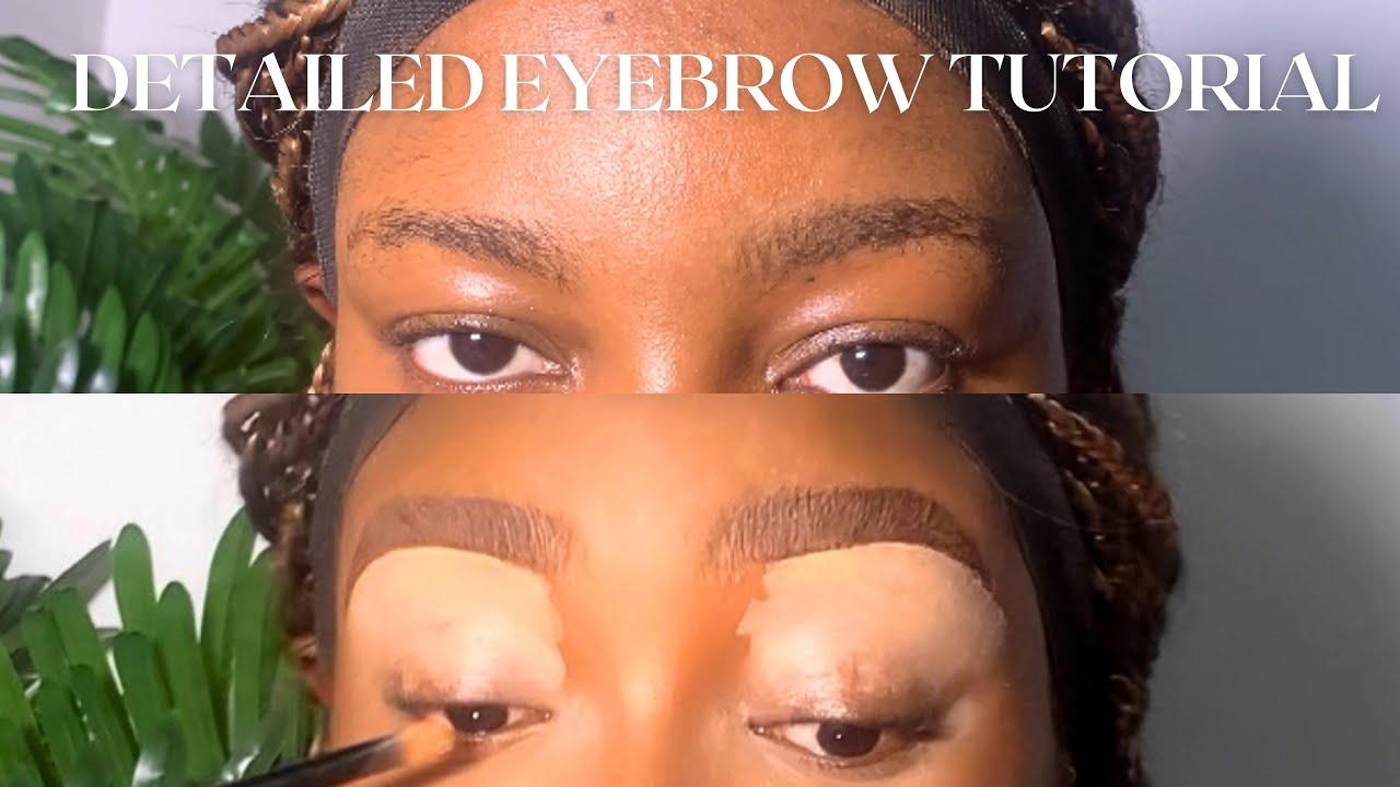 BEGINNER FRIENDLY EYEBROW TUTORIAL | EYEBROW TUTORIAL | HOW TO DRAW ...