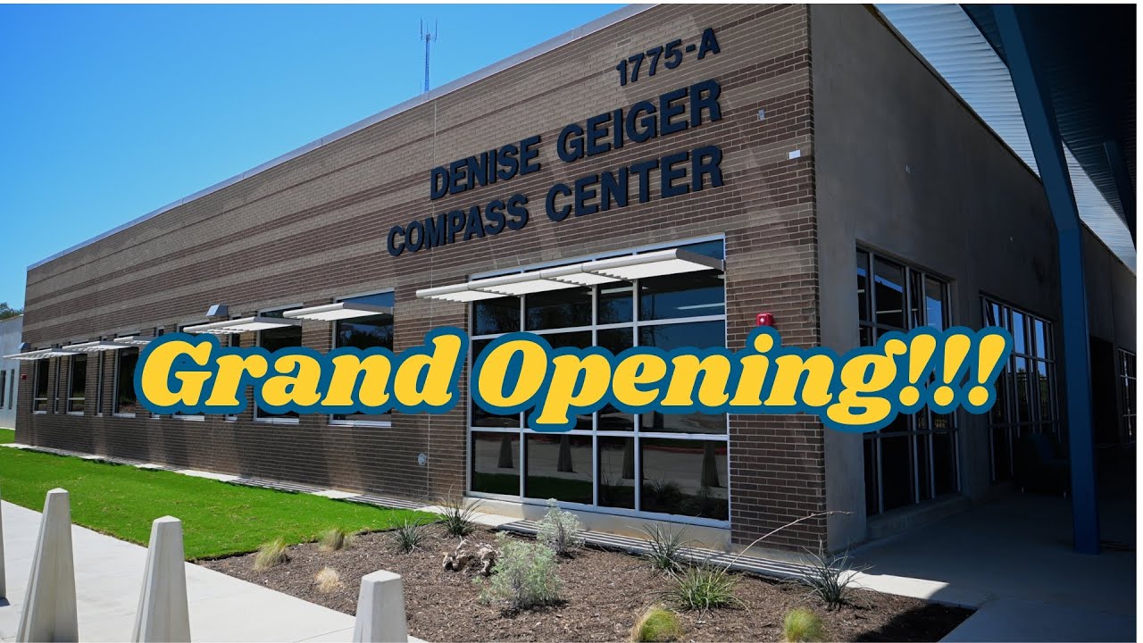 Students Tour the New Denise Geiger Compass Center! - YouTube