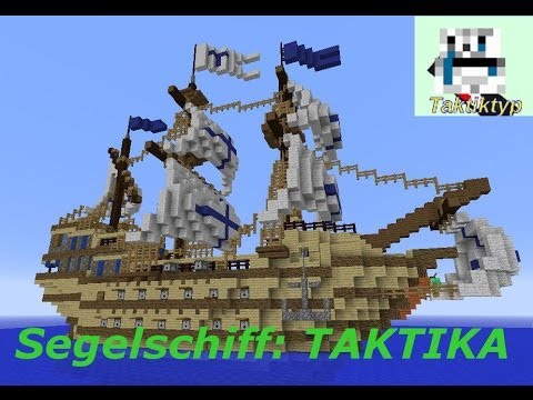 Minecraft: EPISCHES SEGELSCHIFF! (Galeonen-Tutorial) - YouTube