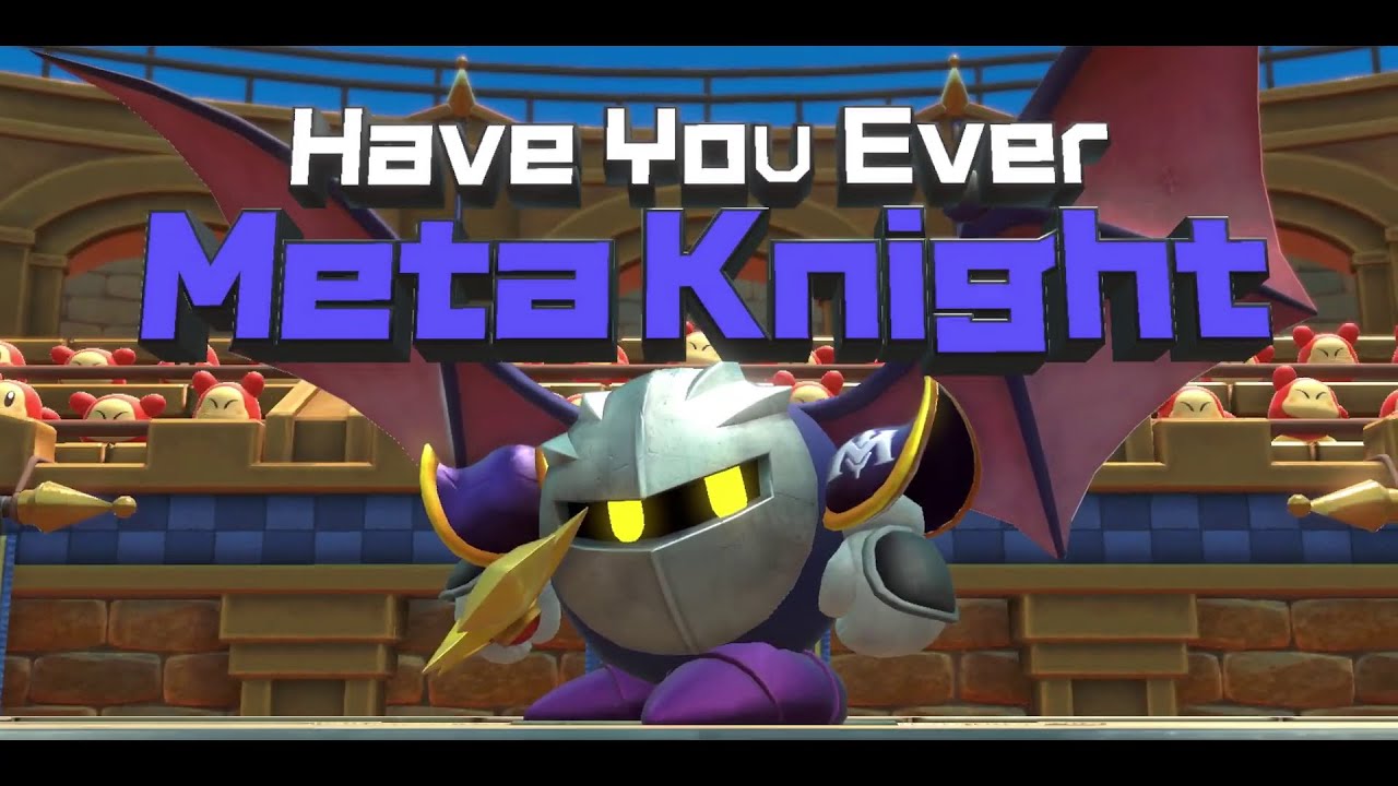 Almost Unfair Meta Knight Boss Fight (No Copy Ability) - YouTube
