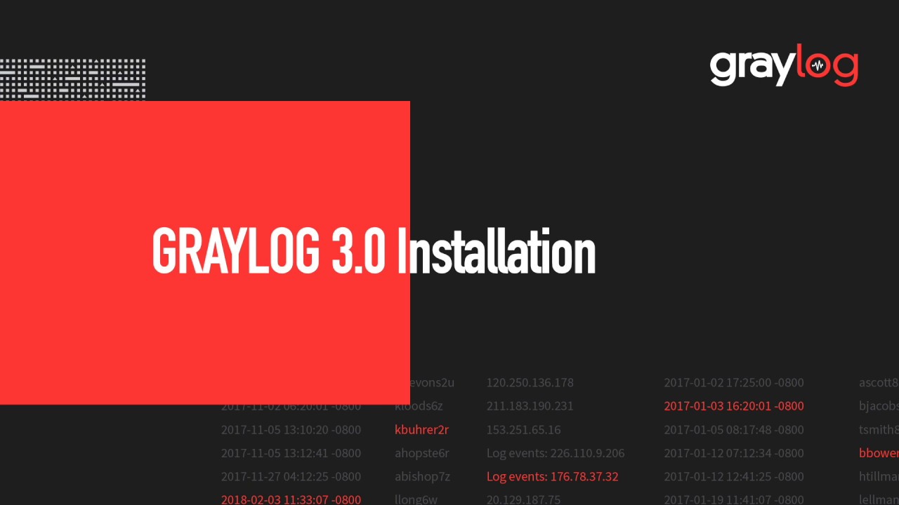 Graylog 3.0 - Ubuntu Install - YouTube