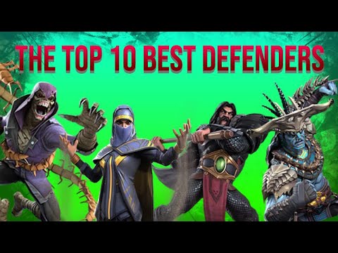 Top 10 Best Defenders In MCOC - YouTube