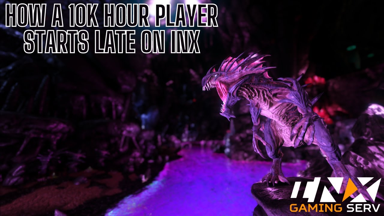 How A 10K Hour Player Starts Up On INX 4 Man | ARK - YouTube