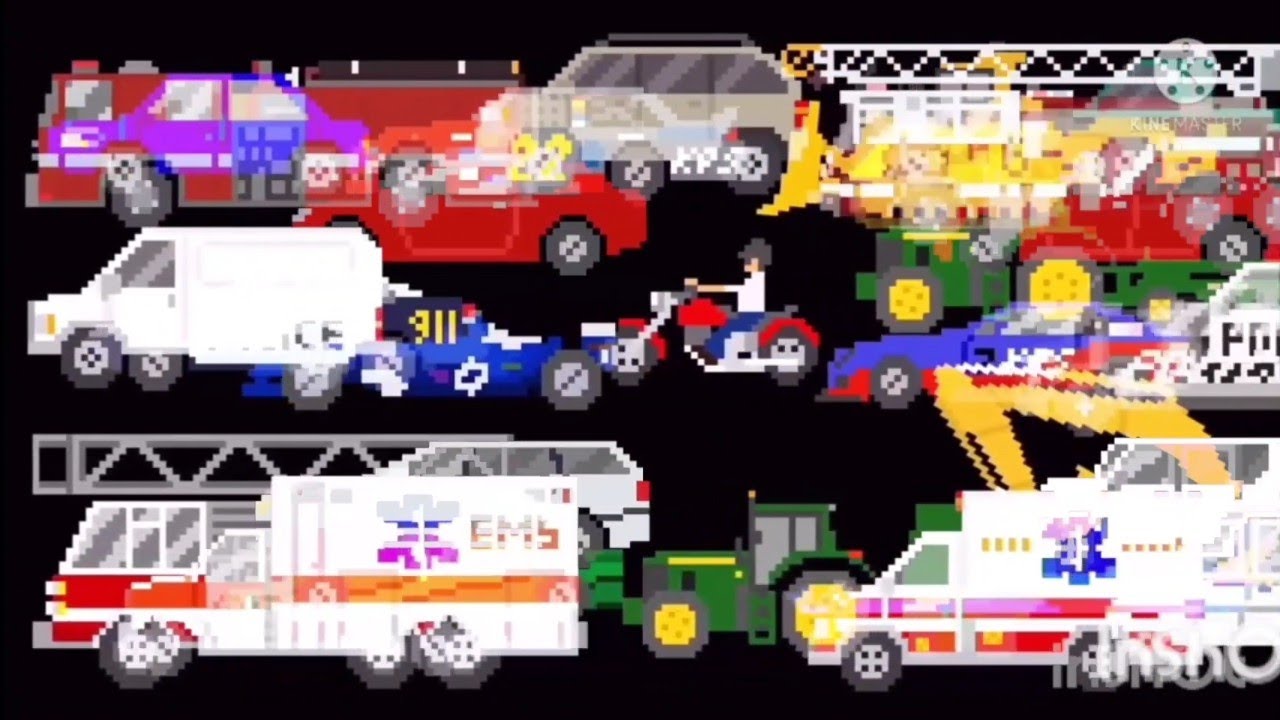 Street, Emergency, Cars, Sports, Construction, & Farm Vehicles (REMAKE ...