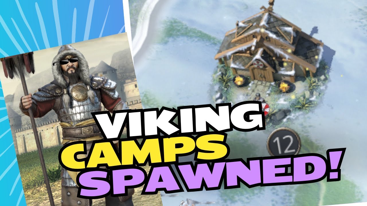 Camp formation for Viking Camps - March of Empires - YouTube