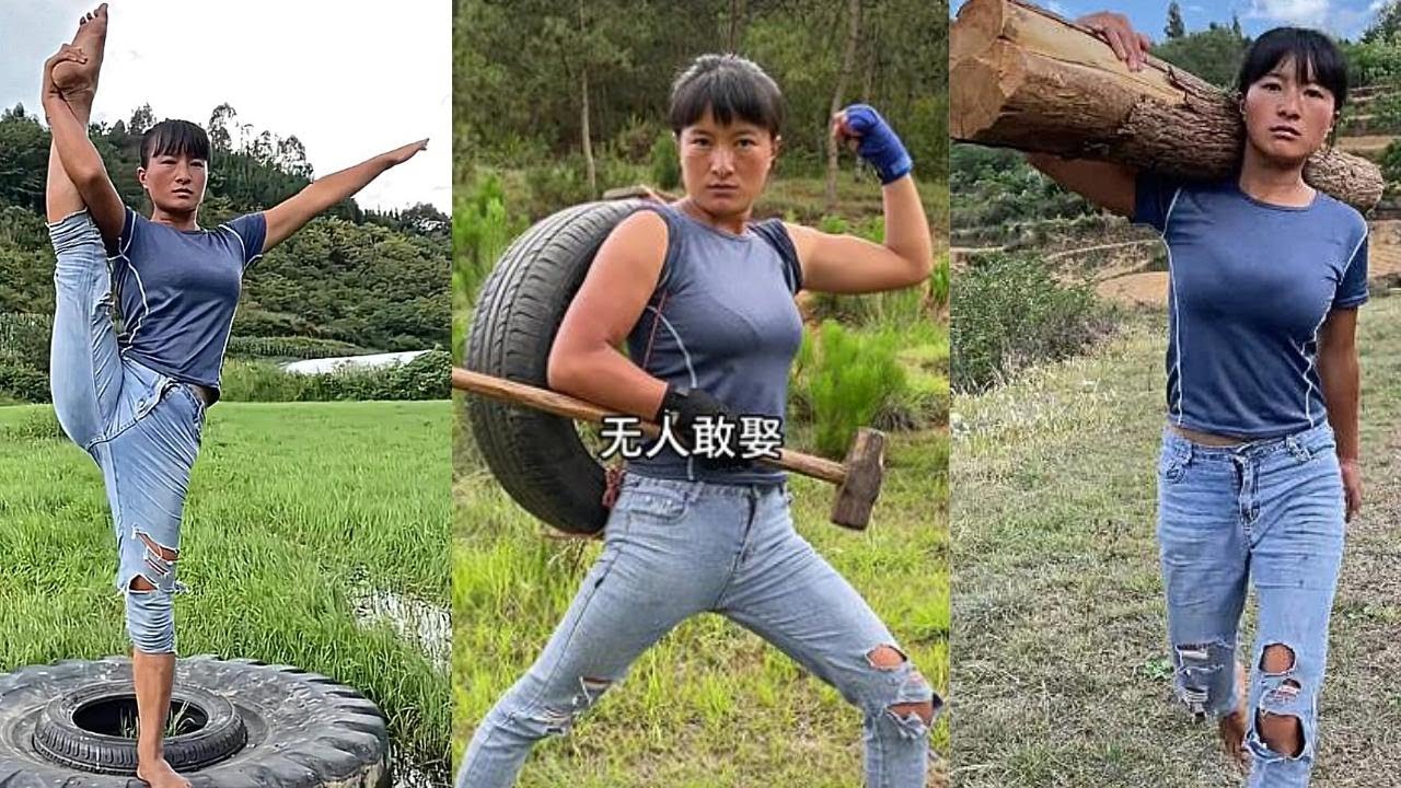 STRONGEST Chinese Ninja Girl - YouTube