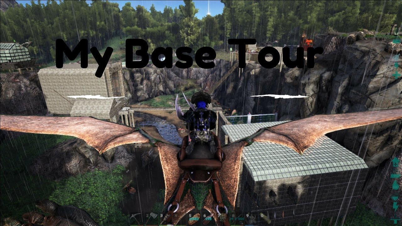 Ark Survival Evolved my base tour - YouTube