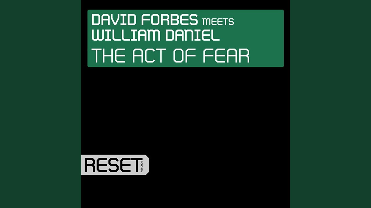 The Act Of Fear - YouTube