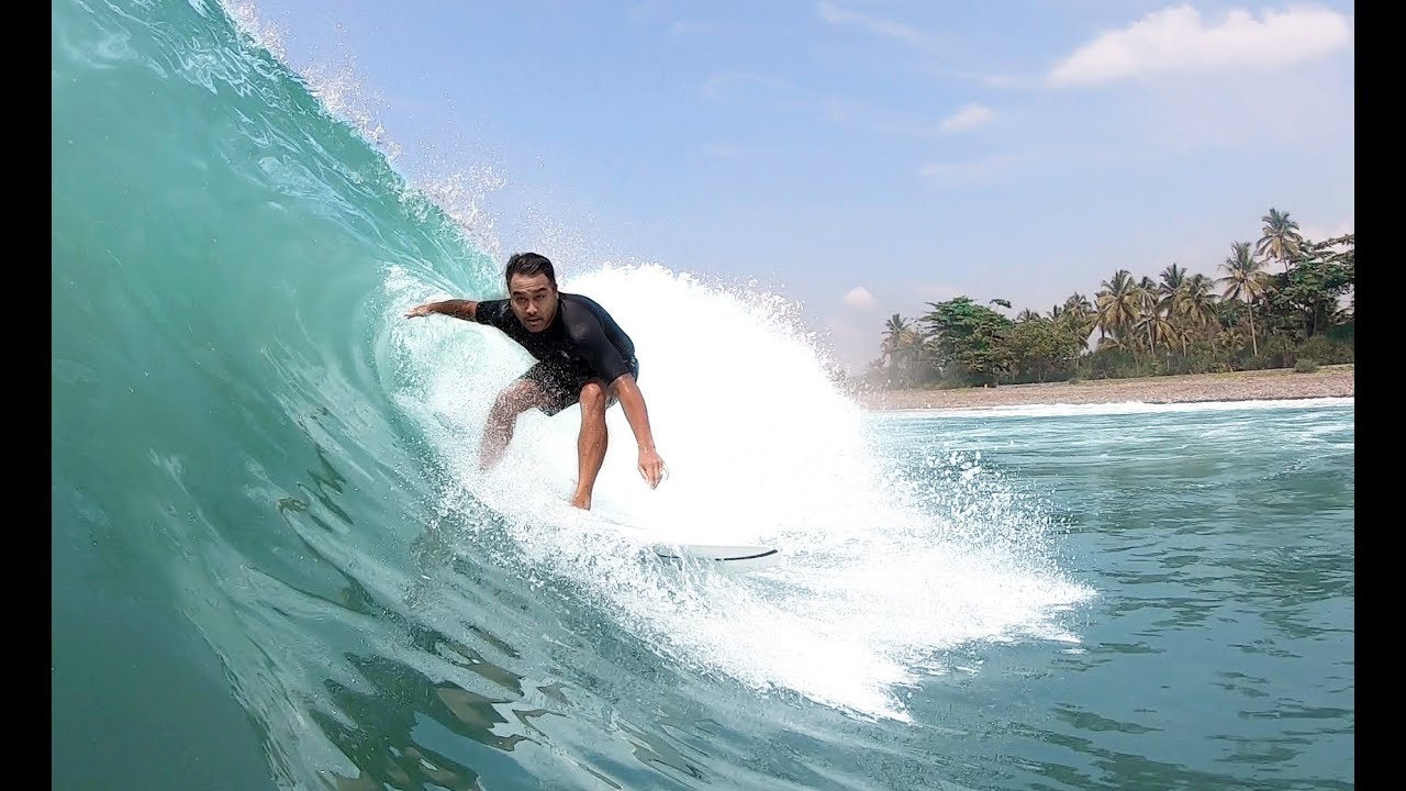 SURFING TRIP at CIMAJA BEACH - YouTube