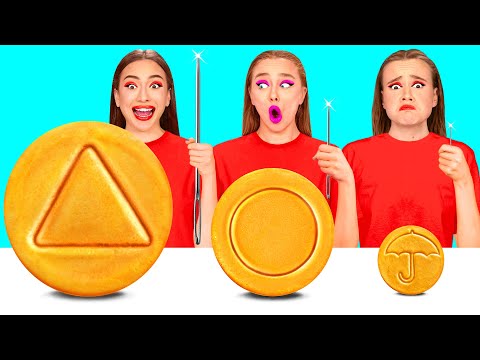 Big, Medium and Small Plate Challenge | Simple Secret Kitchen Hacks and Tools by BaRaDa Challenge