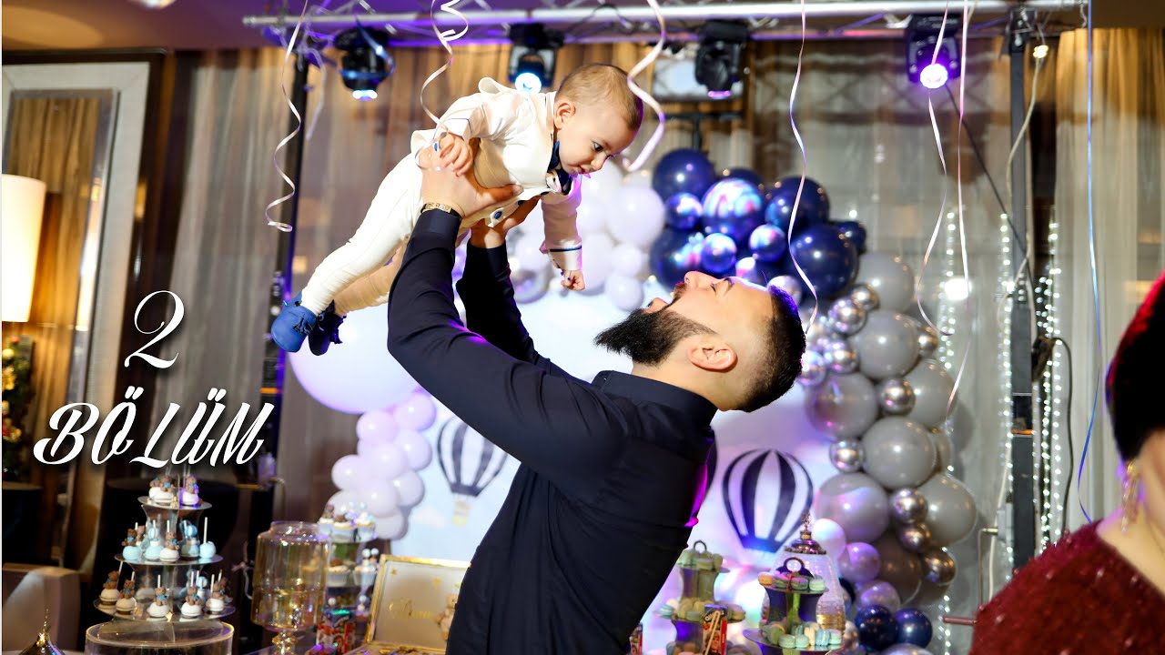 DOGUM GÜNÜ 4K DJONİ 1 YAŞINDA 2 BÖLÜM DJOKİ & MERLİN DUSHTUBAK SEZGİN ...