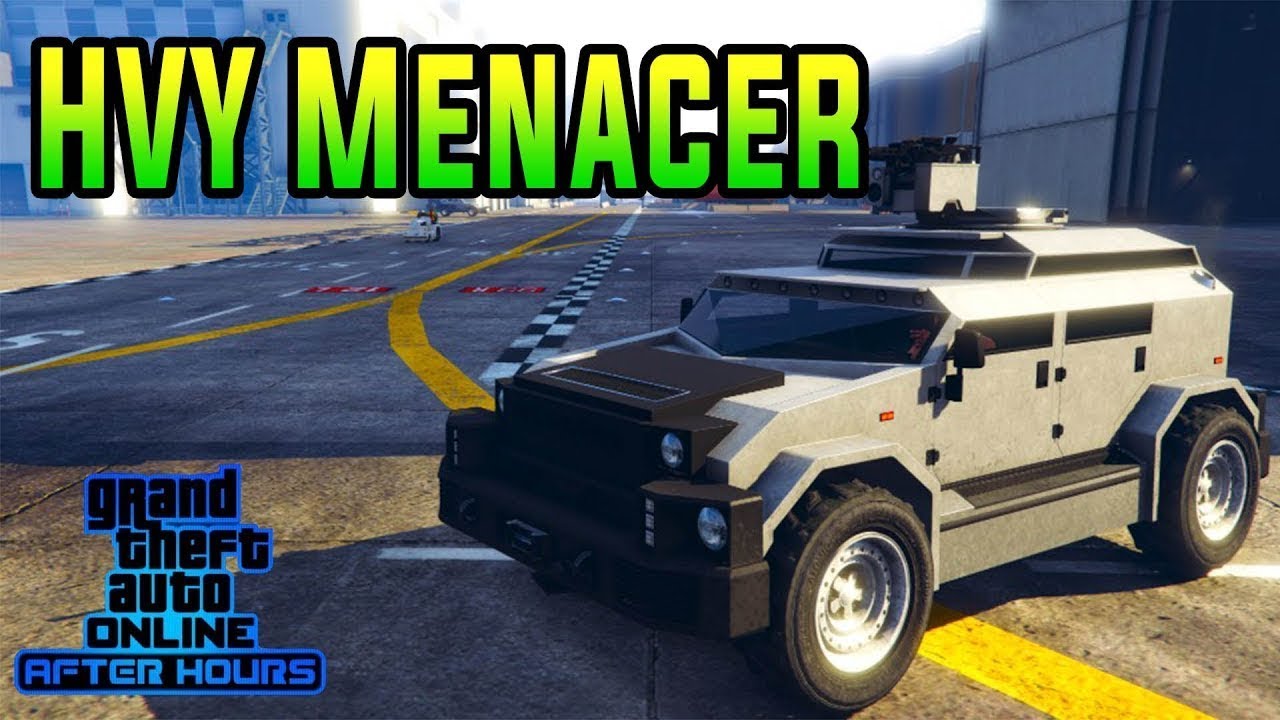 TUNING HVY MENACER GTA V - YouTube