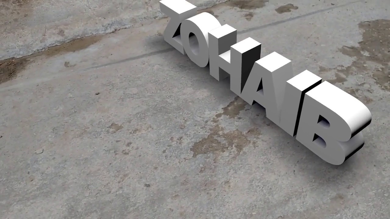 Cinema 4D Motion Tracking (Test) - YouTube