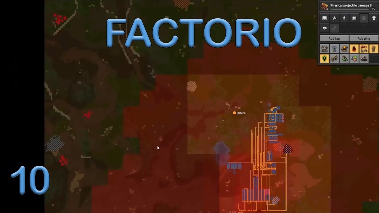 Factorio | Clearing Biters | Ep 10 - YouTube