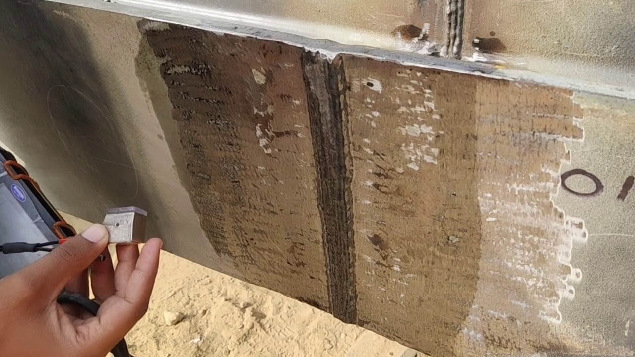 Practical of Ultrasonic Testing Procedure - YouTube