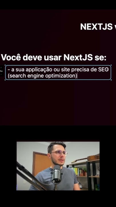 NextJS x Vite , quando usar cada um deles? Confira o vídeo completo no canal #coding #nextjs # ...